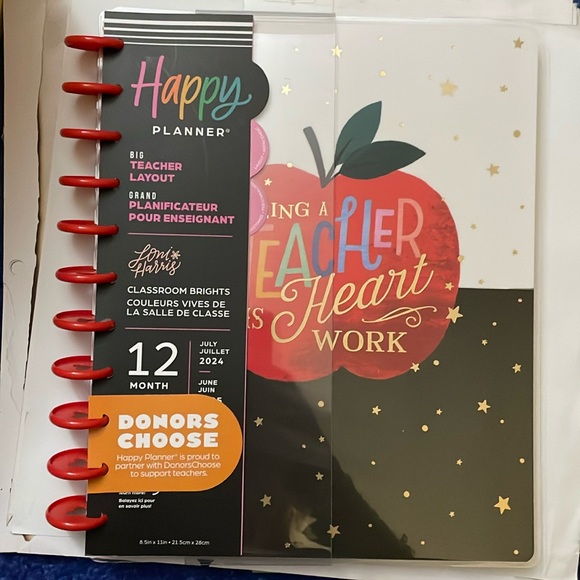 Happy Planner | Design | Happy Planner Big Teacher Layout New | Poshmark